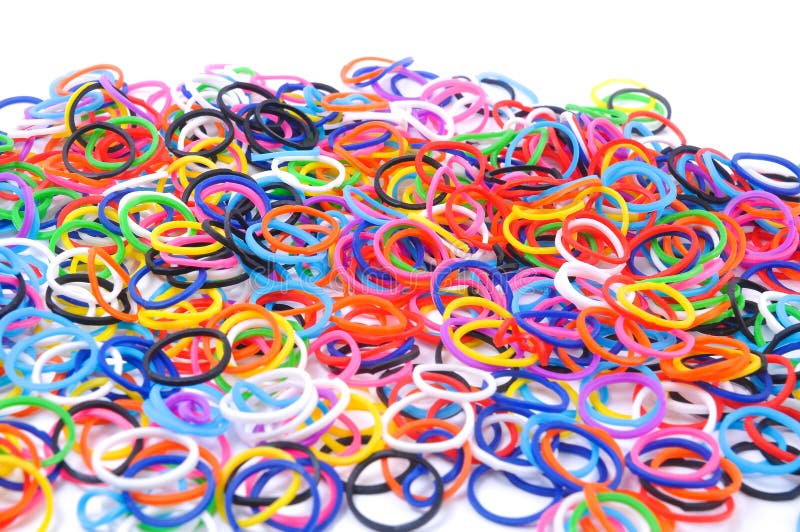 Colourful Rubber bands stock image. Image of children - 51132425