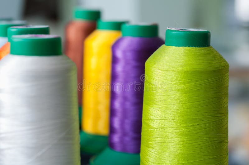 Colourful Sewing Threads stock image. Image of fabric - 59293013