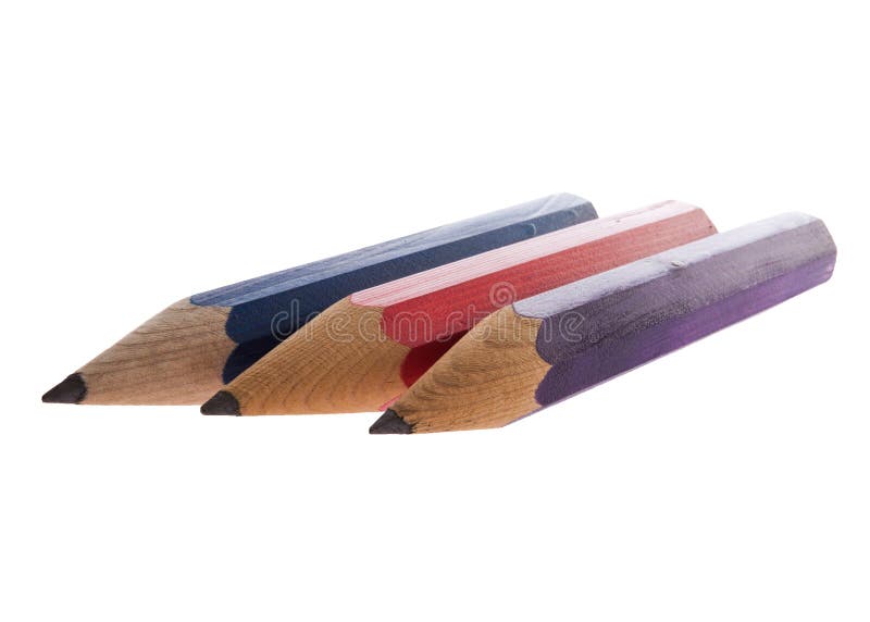 Colourful Sharp Pencils stock photo. Image of instrument - 37806676