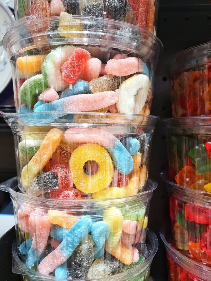Colourful Soft Jelly Candy on Sale Stock Photo - Image of jellies ...