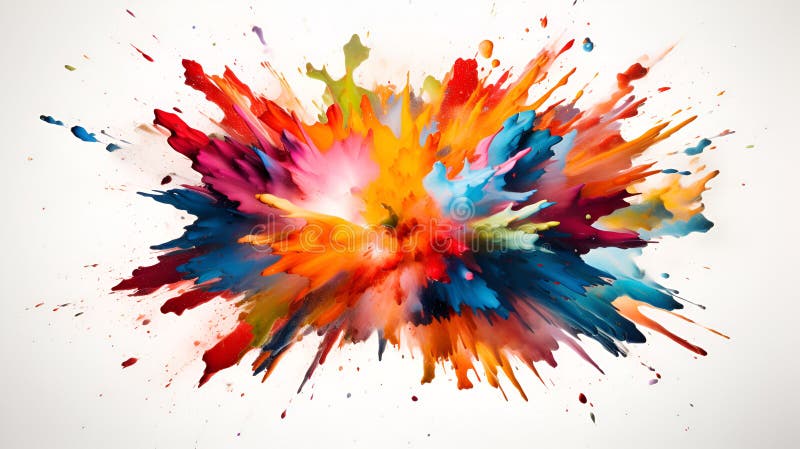 Colourful Splash with Mandala Design Decorated Background for Indian ...