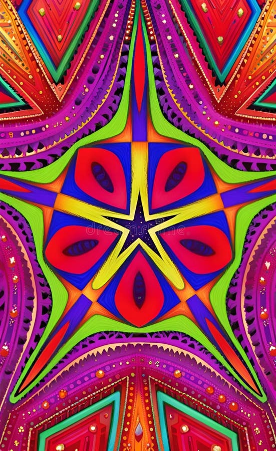 Colourful star 8 stock illustration. Illustration of dream - 300079706