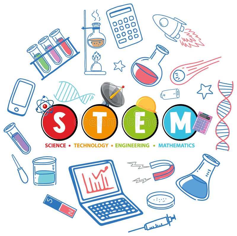 Stem Elements Kids Stock Illustrations – 246 Stem Elements Kids Stock ...