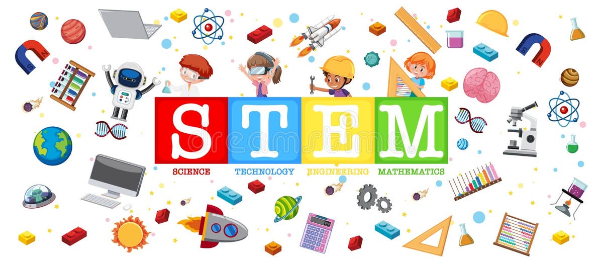 Stem Elements Kids Stock Illustrations – 246 Stem Elements Kids Stock ...