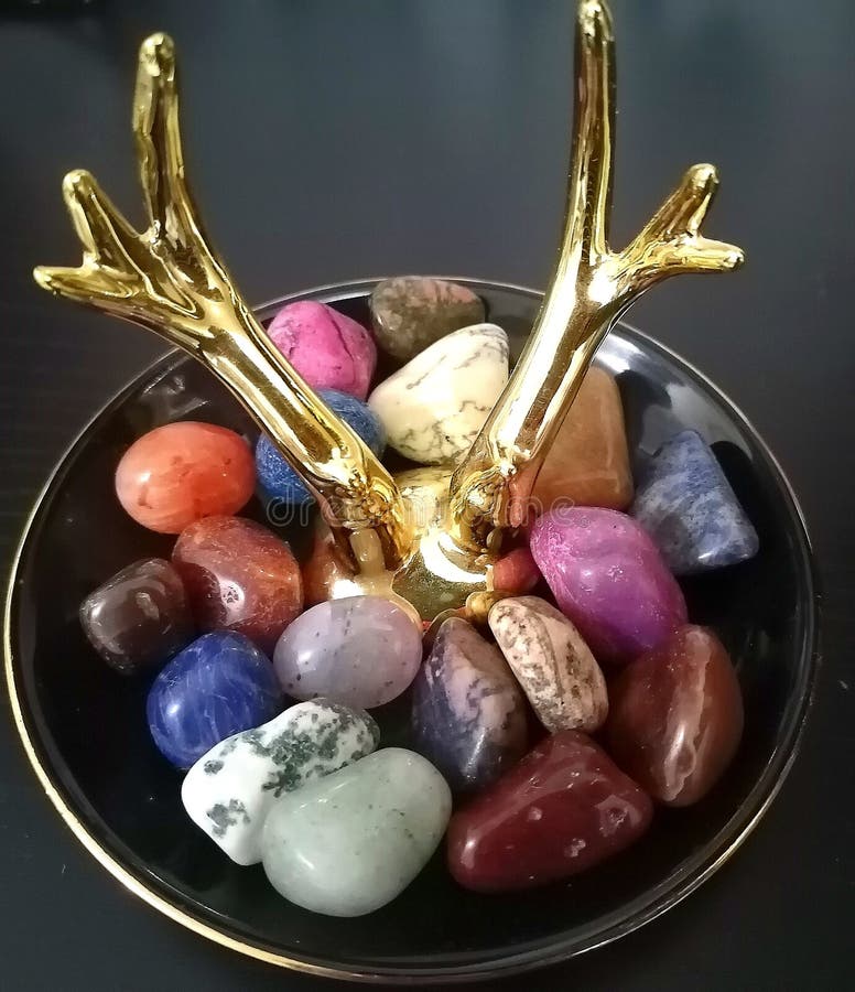 Colourful Stones for Home Decoration Stock Photo - Image of home, color ...