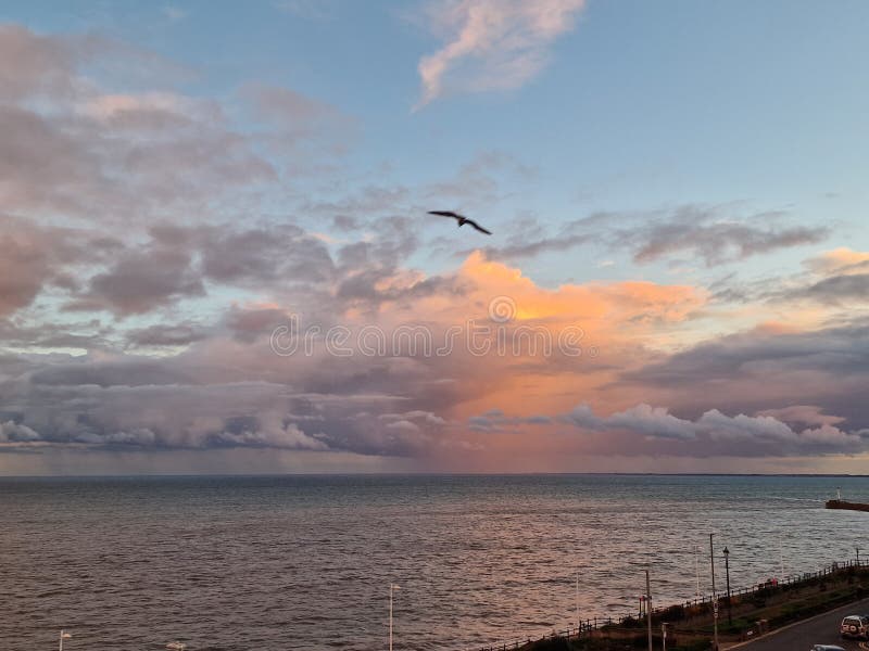 Colourful storm uk stock image. Image of morning, colourful - 262221229