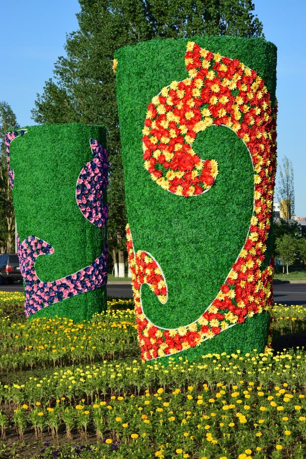 Colourful Street Decoration Editorial Photography - Image of ...