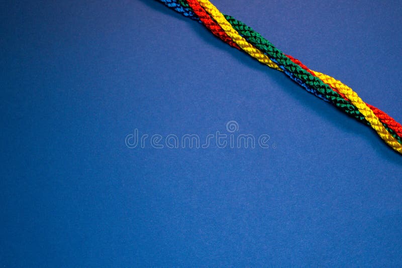 Colourful String stock photo. Image of december, copy - 165865702