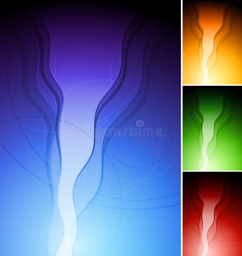 Colourful Stylish Backgrounds Stock Vector - Illustration of motion ...