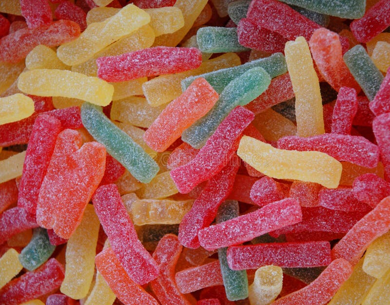 Colourful Sugary Candy, Various Sweet Candies Background Stock Image ...