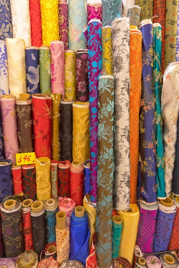 Textile Roll Material stock photo. Image of fabric, wholesale - 203518950