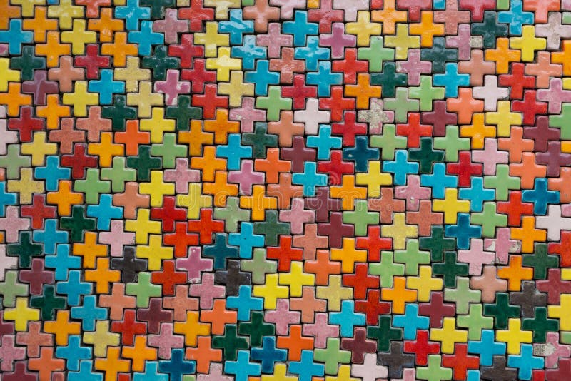 Colourful Tile Background Wall Stock Photo - Image of detail, home ...