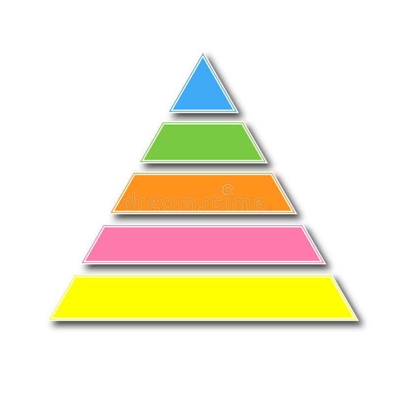 Colourful Triangle stock vector. Illustration of colourful - 259678280