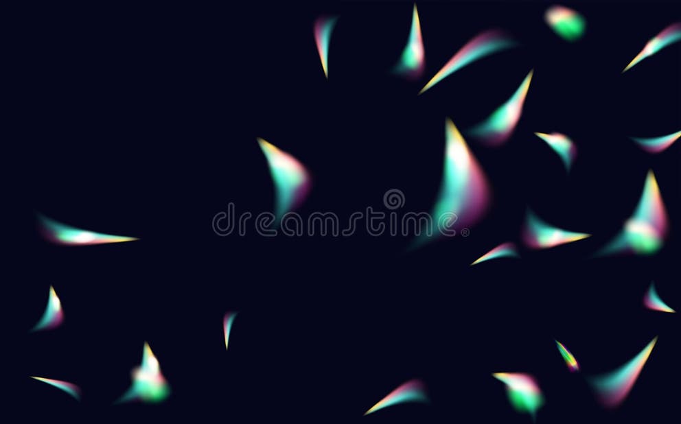 Colourful Vector Lens, Crystal Rainbow Light and Flare Transparent ...
