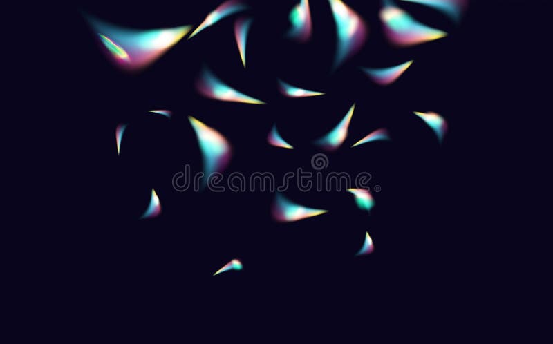 Colourful Vector Lens, Crystal Rainbow Light and Flare Transparent ...