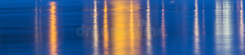 Colourful Water Reflections - Background Image Stock Photo - Image of ...