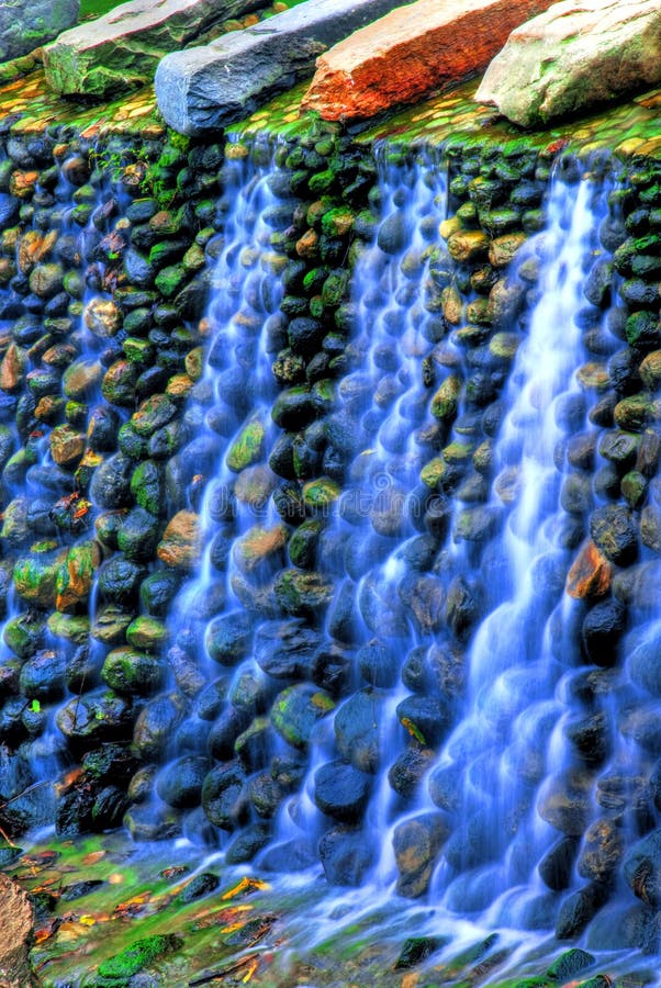 Colorful waterfalls stock photo. Image of destination - 4364428