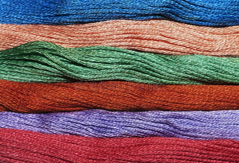 Colourful Wool stock image. Image of activity, knitting - 22949527