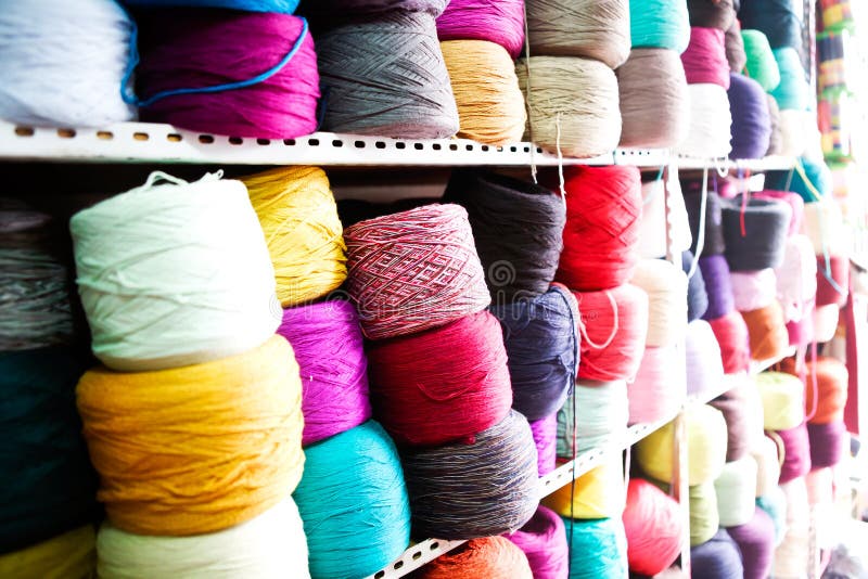 Colourful wool stock image. Image of weaving, color, fabric - 25773821