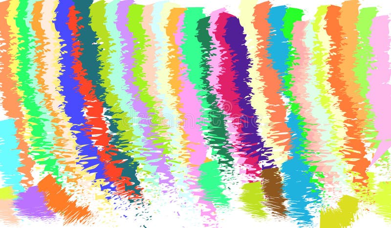 Colourfull Strips Modern Abstract Stock Illustration - Illustration of ...
