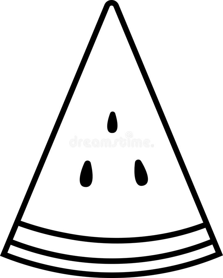 Fruit Watermelon Tropical Juicy Summer No.04 Stock Vector ...