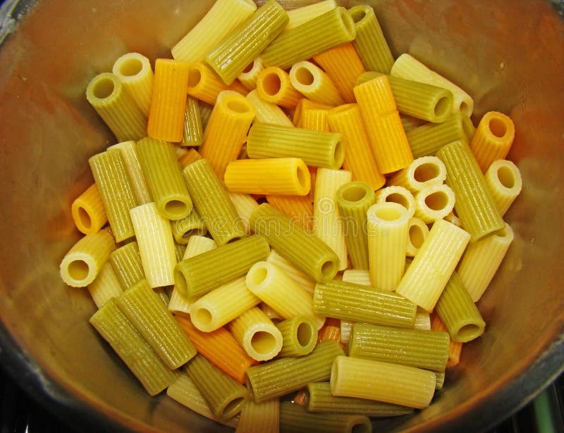 Colours of Pasta stock image. Image of orange, colorful - 93978613