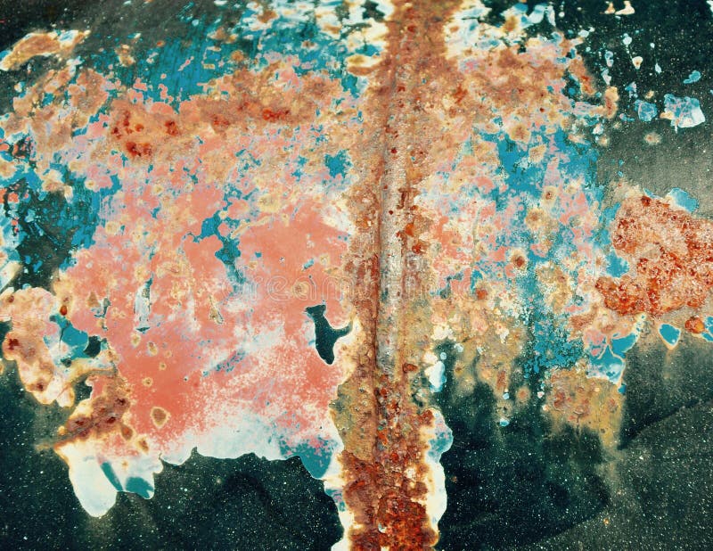 Colours of Rust: Abstract Surface Stock Image - Image of background ...