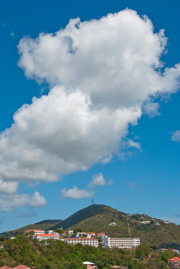 Colours of Saint Thomas stock photo. Image of landmark - 15169148