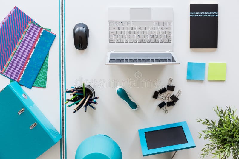 Colours of your work stock photo. Image of office, paper - 78565210