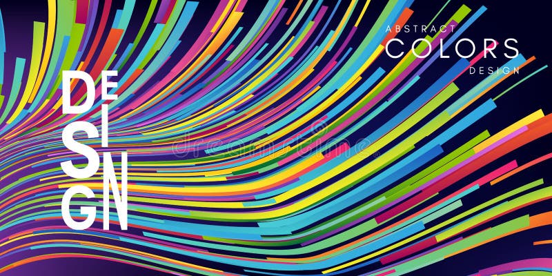 Colorful Abstract Background with Speed Line Texture Stock Vector ...