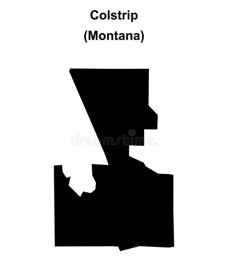 Colstrip Outline Stock Illustrations – 1 Colstrip Outline Stock ...