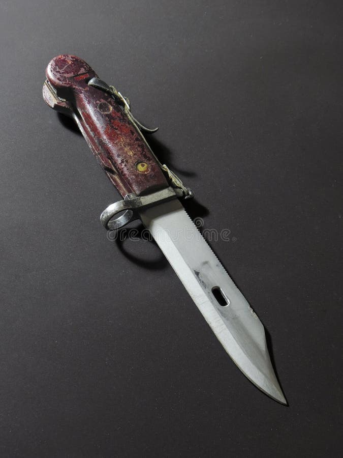 Campione Del Coltello Della Baionetta Nel 1957 Ad Un'arma Automatica ...