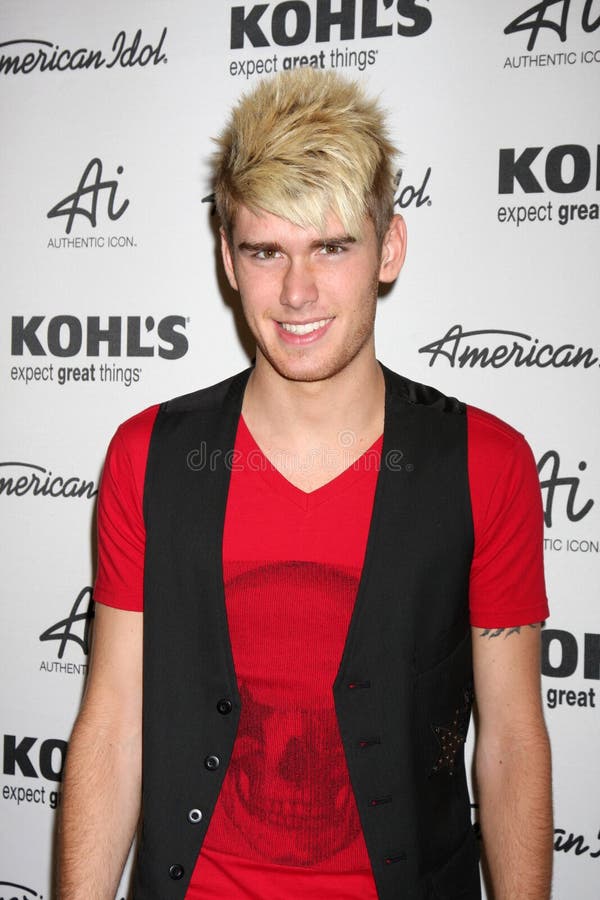 Colton Dixon Arrives at the American Idol S Editorial Image - Image of ...
