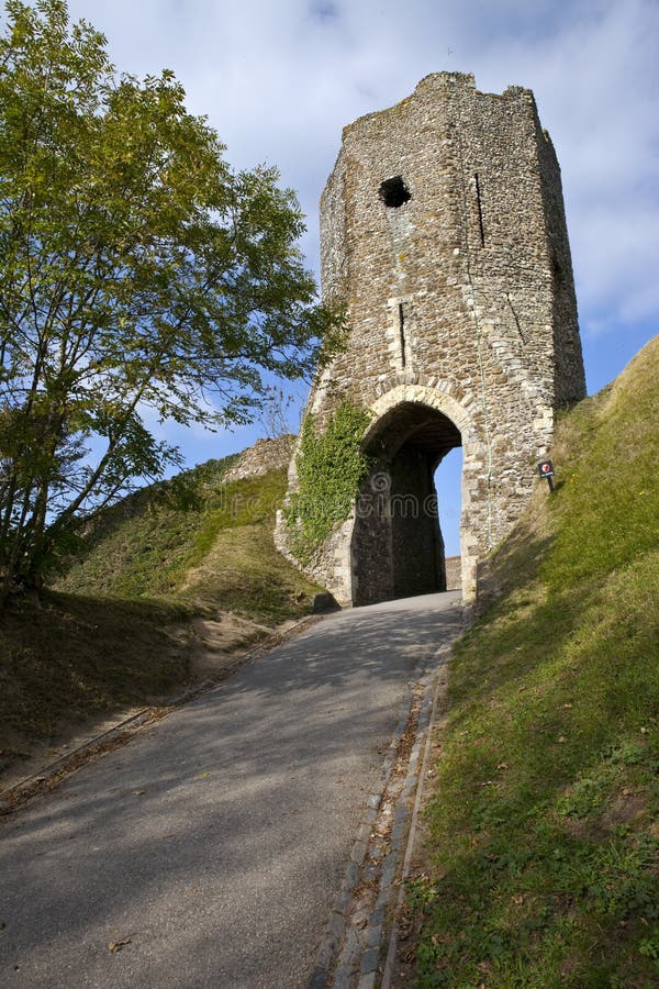 Colton S Gate at Dover Castle Stock Image - Image of fortress, medieval ...