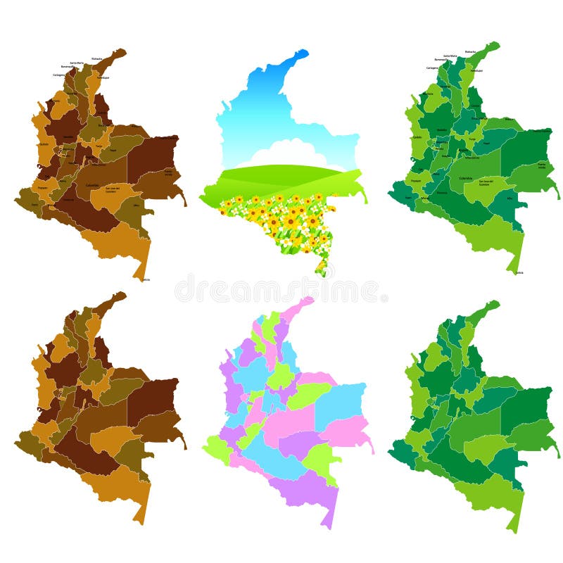 Columbia stock vector. Illustration of blue, material - 26496272