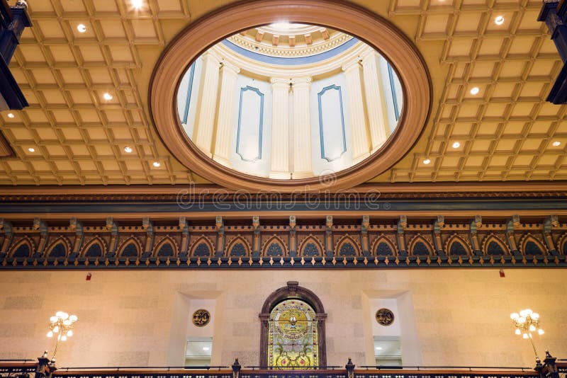 State Capitol Dome stock image. Image of famous, ceiling - 13847207