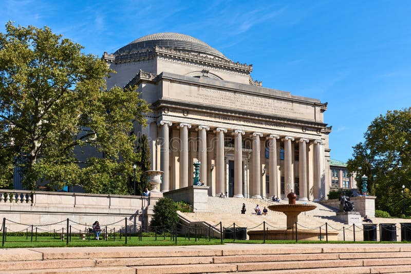 Columbia University`s Low Library 1895 Designed in a Neo-classical ...
