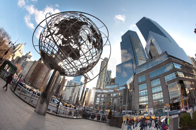 Columbus Circle editorial stock image. Image of destination - 23211444