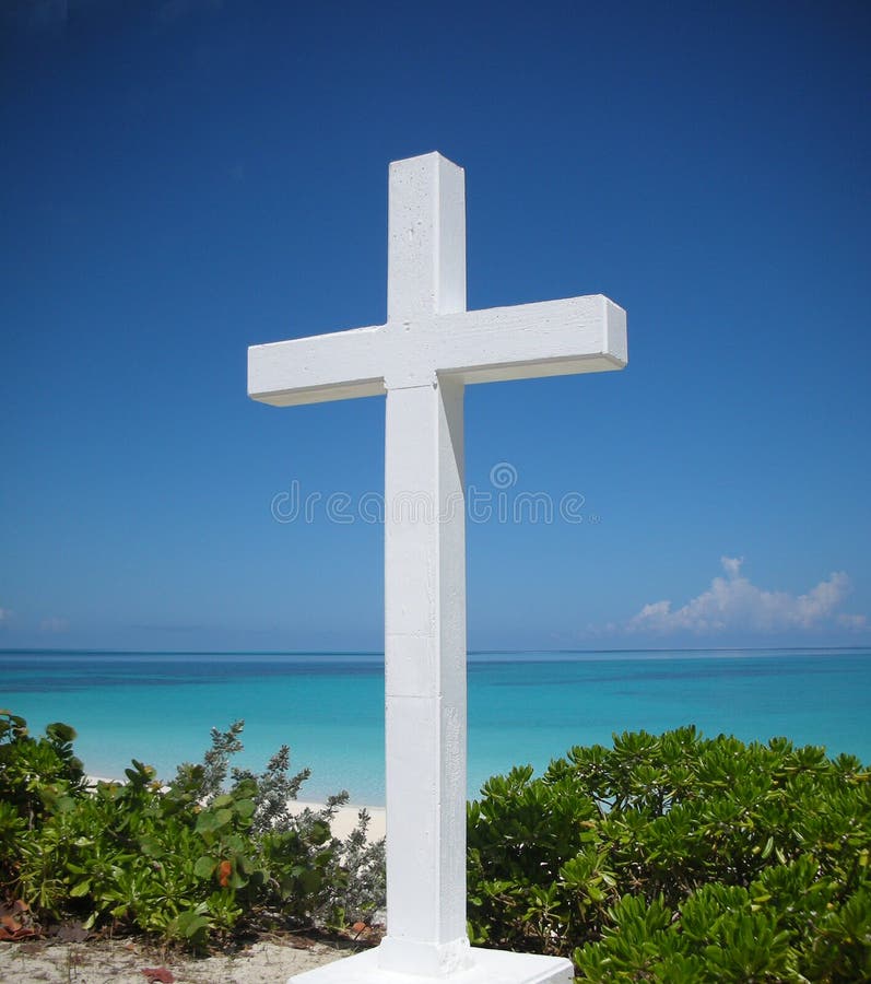 Columbus Cross by Ocean stock image. Image of christopher - 6632461
