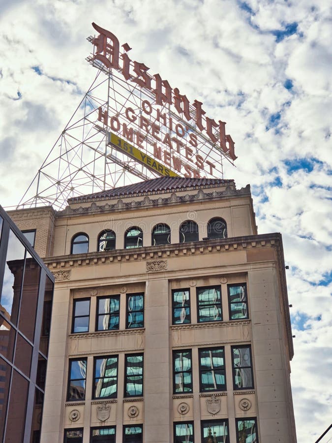 The Columbus Dispatch Newspaper Building Editorial Photography - Image ...