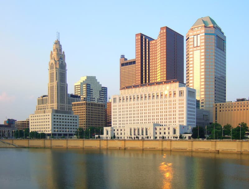 Columbus, Ohio stock photo. Image of broad, skyline, metro - 2222784