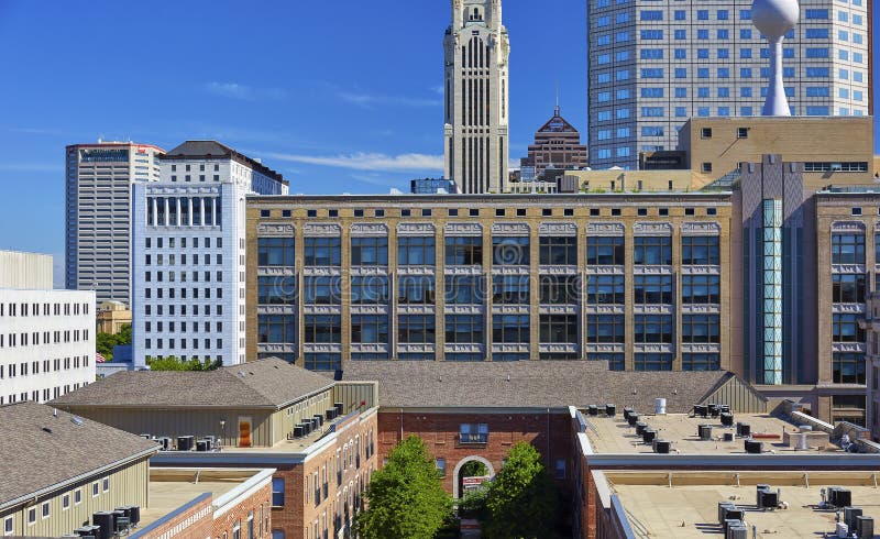 Columbus, Ohio editorial stock image. Image of structures - 92919939