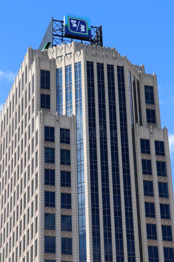 Columbus, Ohio May 11, 2023 5th 3rd Bank Downtown Columbus Editorial ...