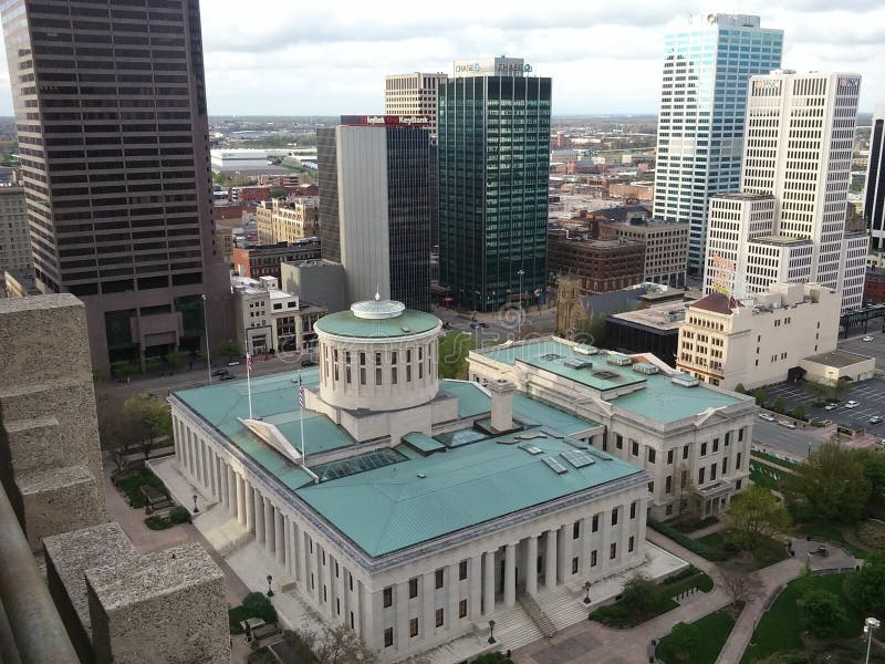Columbus Ohio State House editorial stock photo. Image of house - 280249873