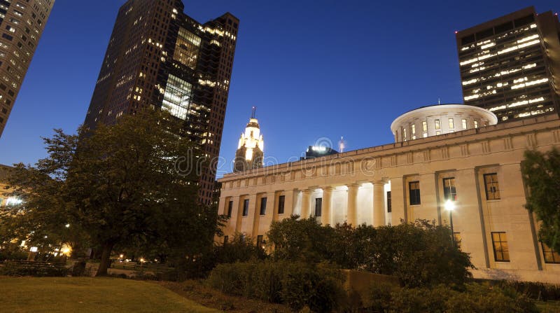 Columbus, Ohio - State Capitol Building Stock Image - Image of style ...
