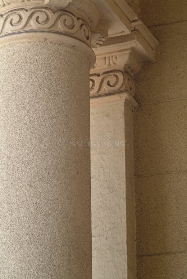 Castle Interior Column stock image. Image of powerful - 4105101