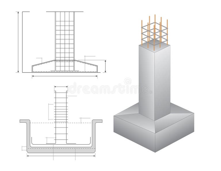 Steel Structure Column Stack Stock Illustrations – 42 Steel Structure ...