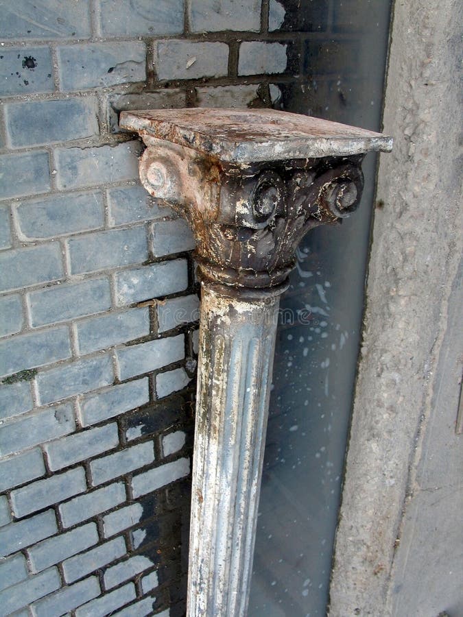 Column stock image. Image of brick, background, detail - 775301