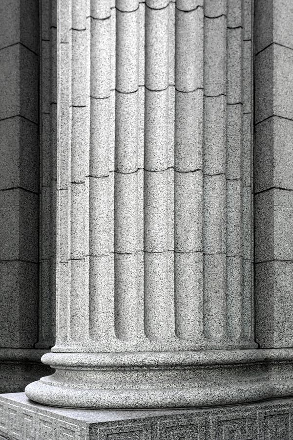 Column Architectural Detail and Symbolism Stock Image - Image of ...