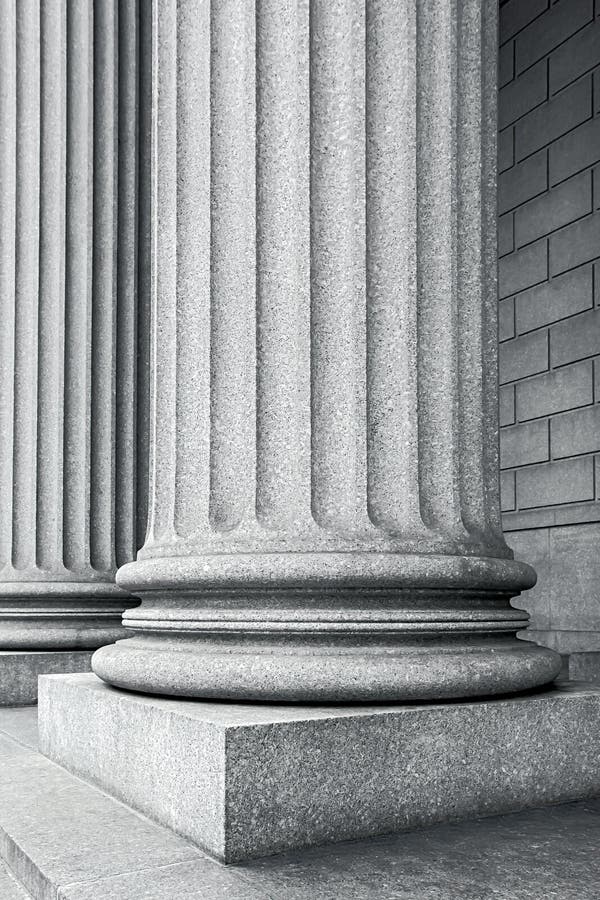 Column Architectural Detail and Symbolism Stock Photo - Image of repeat ...